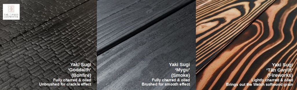 Yaki sugi: The benefits of charring timber - The Timber Cooperative Blog